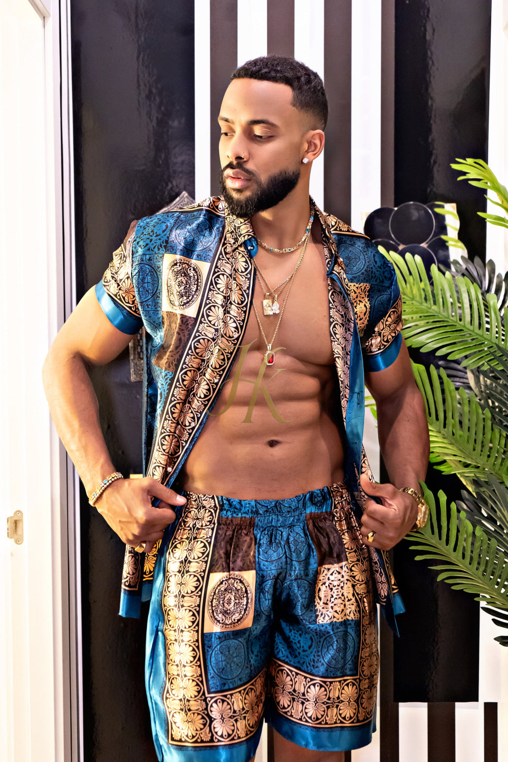 Men's Luxury Silk Dress Set Outfit - Elevate Your Style Game with ...