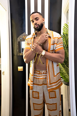 Luxury Handmade Outfits: Men's Luxury Silk Set – kayibstrore