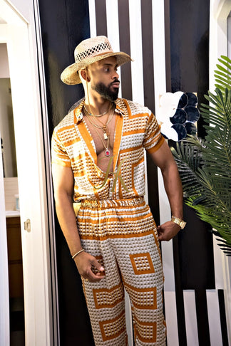 Luxury Handmade Outfits: Men's Luxury Silk Set – kayibstrore