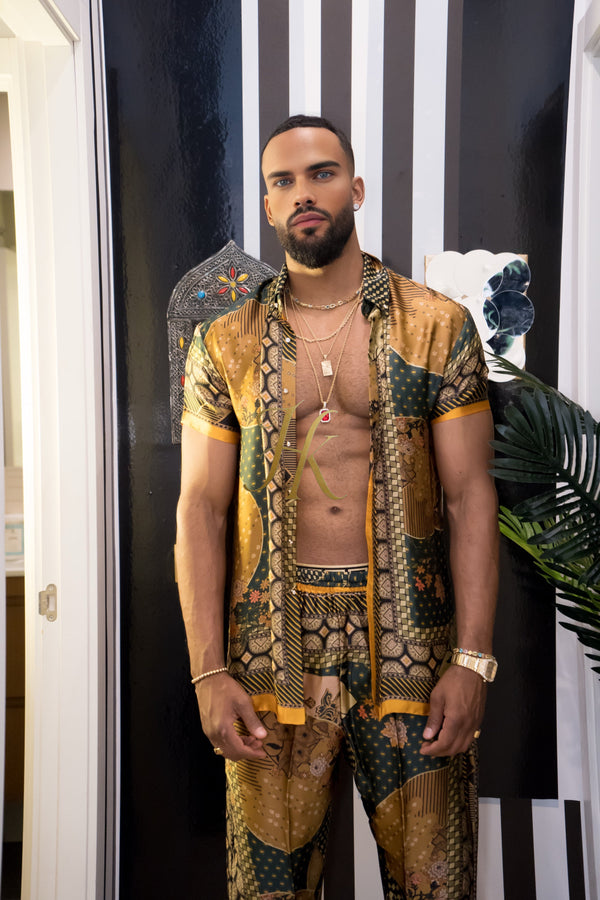 Handmade Outfits: Men's Luxury Silk Set – kayibstrore