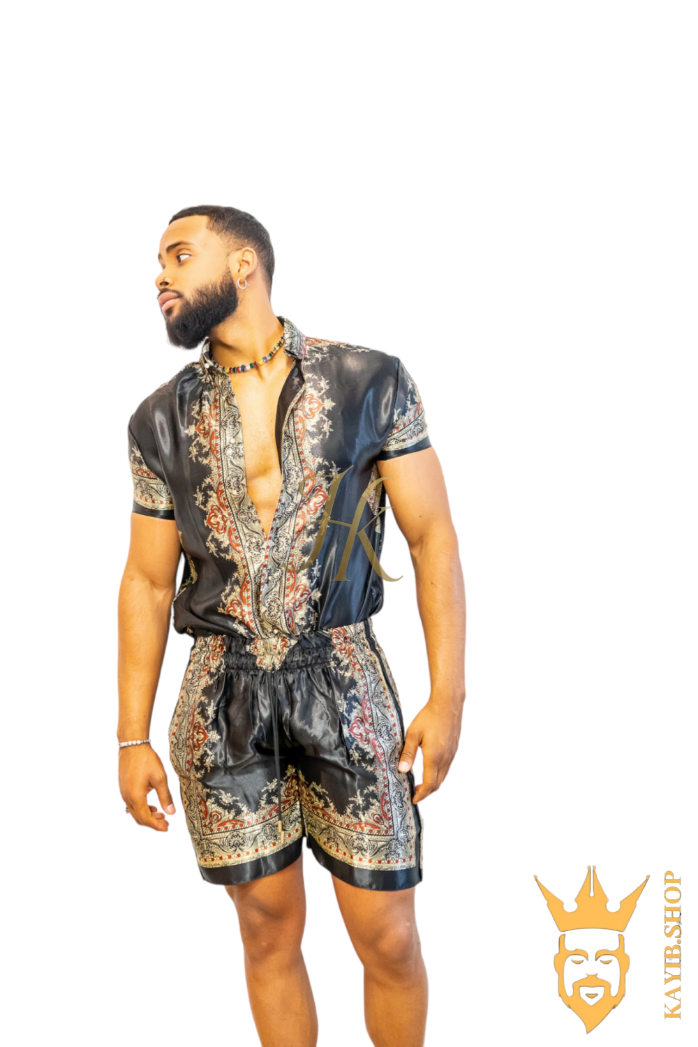 Summer Barroco Silk Outfit - Luxurious Comfort and Stylish ...